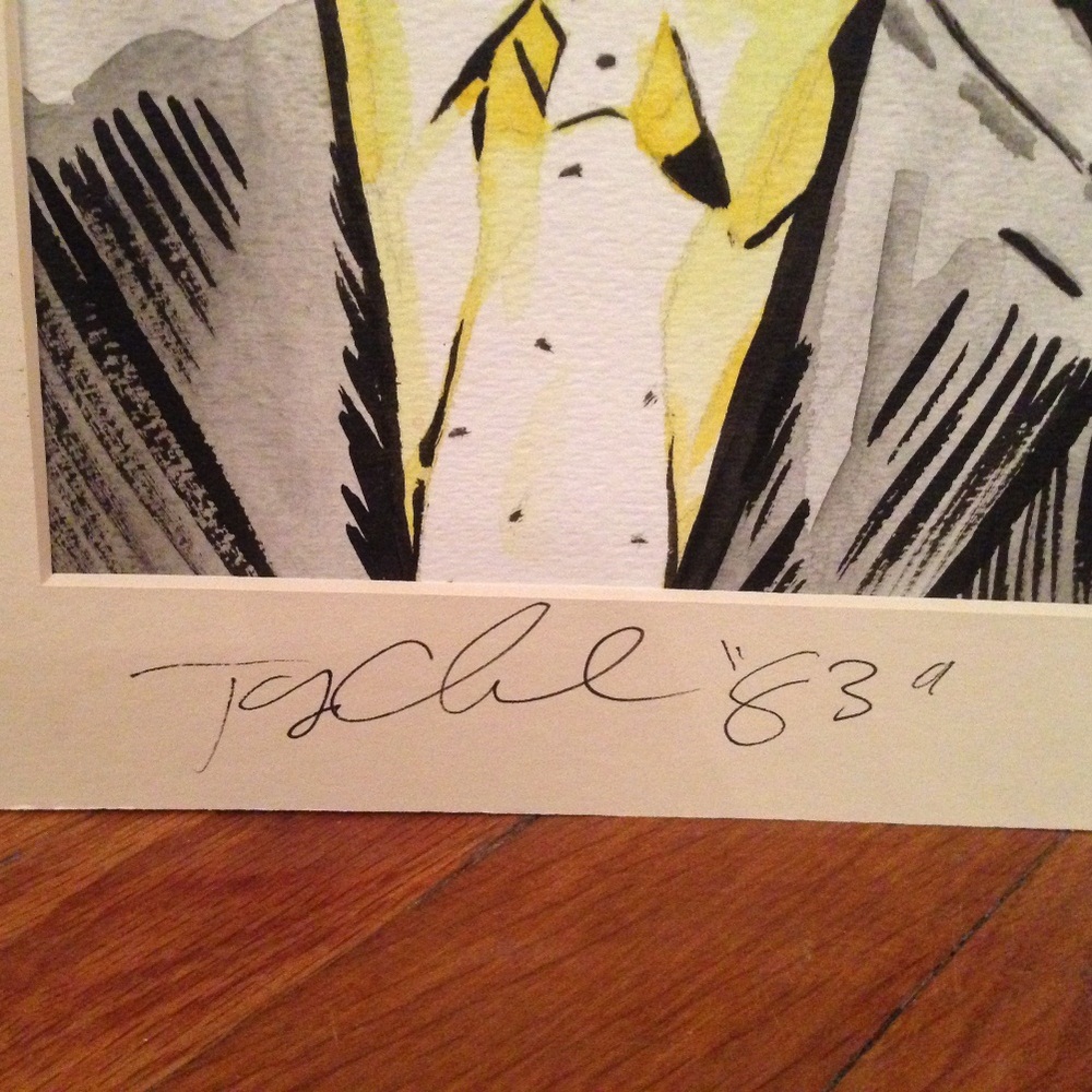 Tony Chimel Signed Painting by Rob Schamberger | WWE Auction