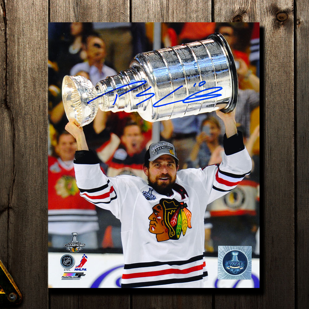 Patrick Sharp Chicago Blackhawks 2013 Stanley Cup Autographed 8x10 ...