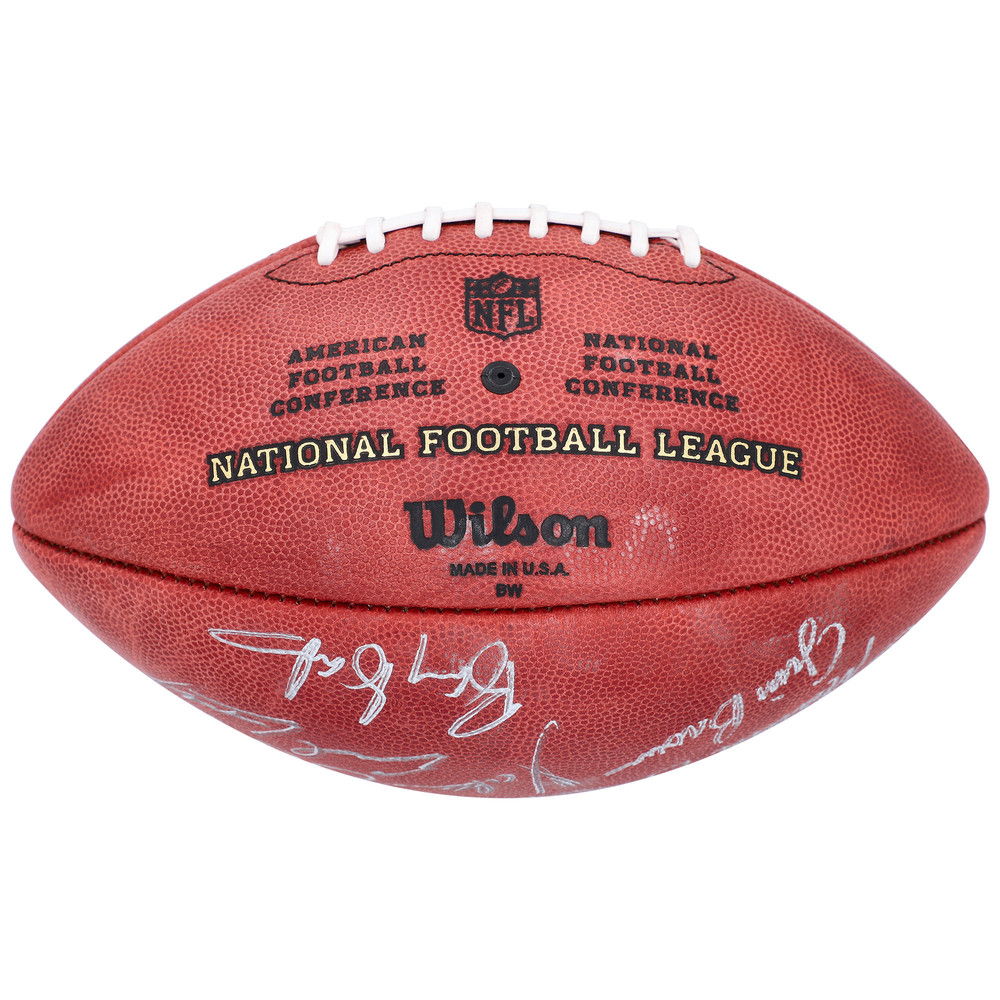 NFL Running Back Legends Autographed Wilson Duke Pro Football with 14 ...