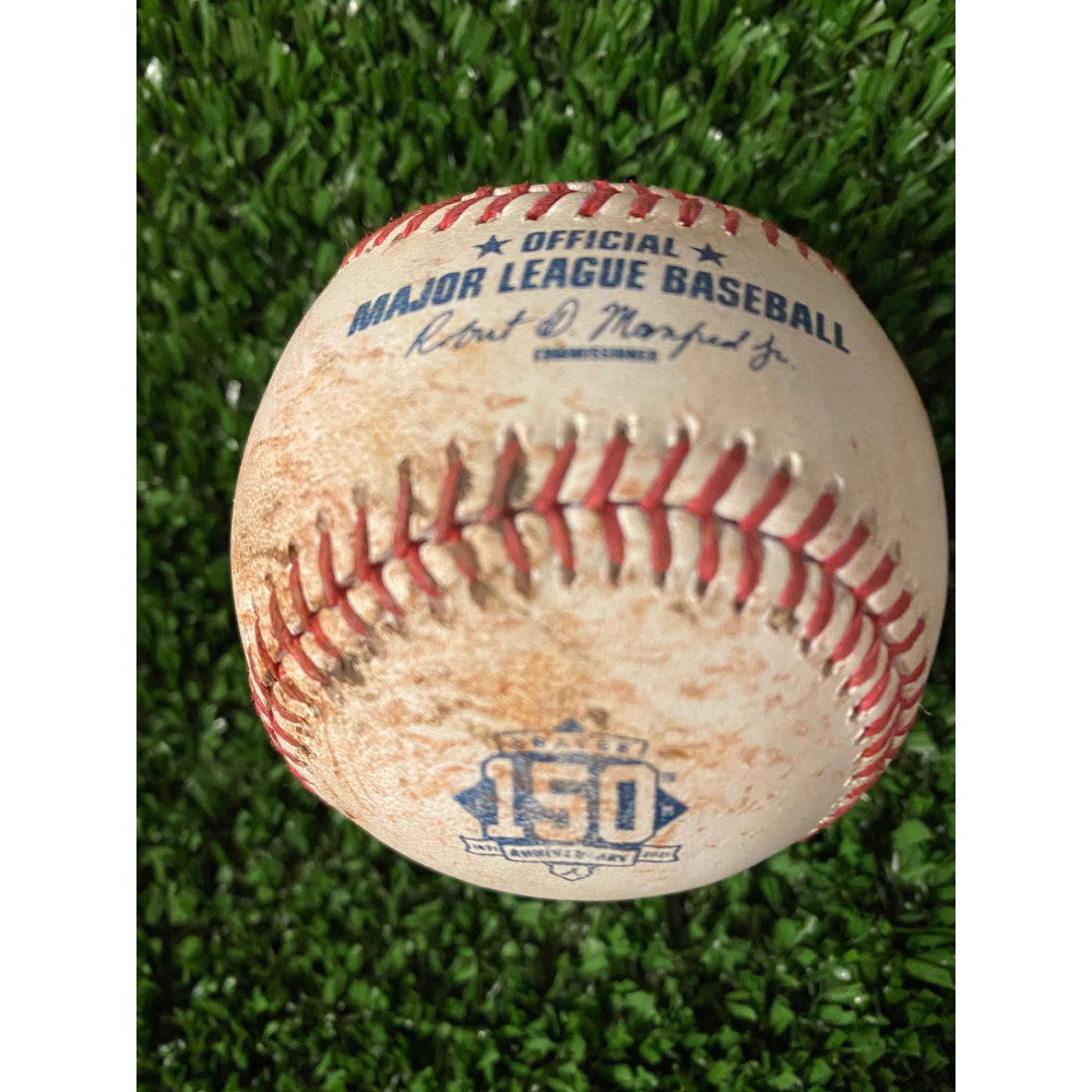 Jean Segura Game Used Hit Single Baseball - 4/10/21, Top 6 | MLB Auctions