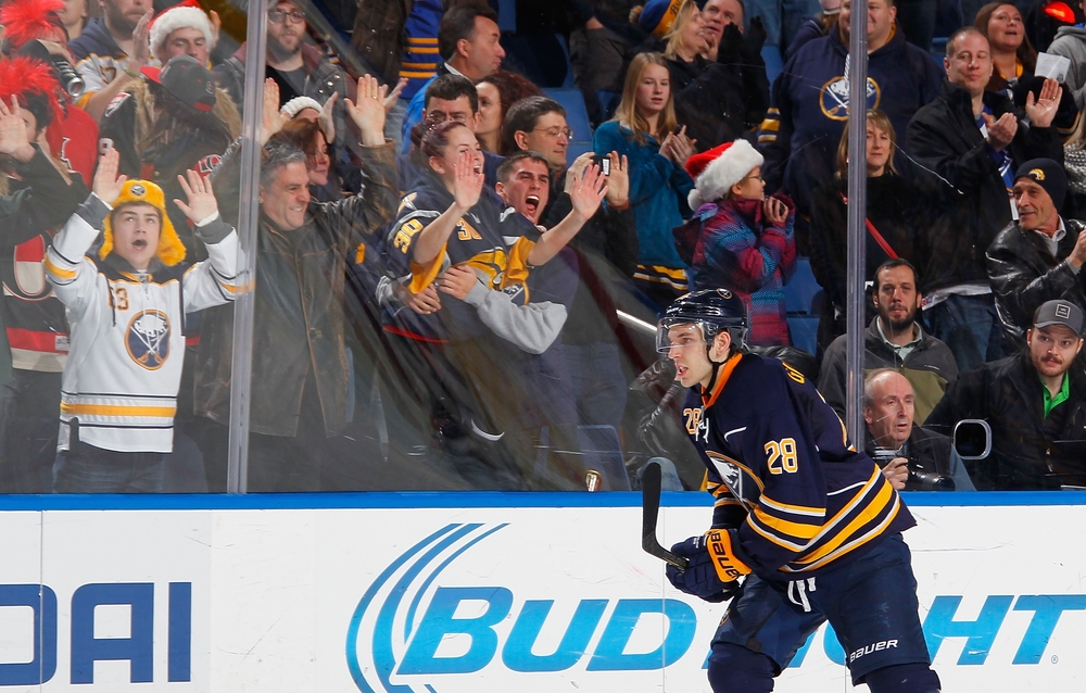 Buffalo Sabres vs. Calgary Flames 3-3-16, Sec 116, Row 1 Seat 17 & 18 ...