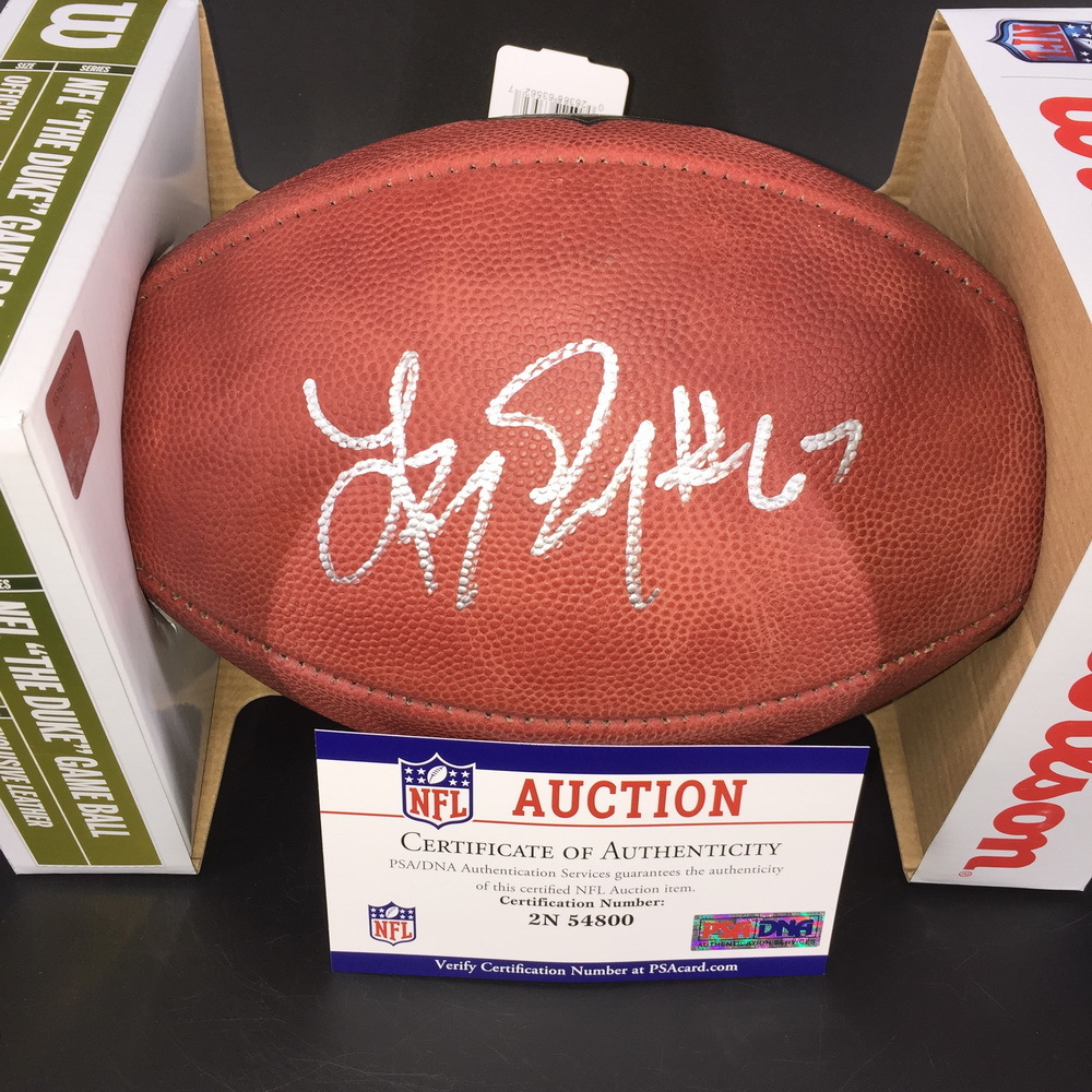 NFL - Broncos Melvin Gordon Signed Authentic Football | The official ...