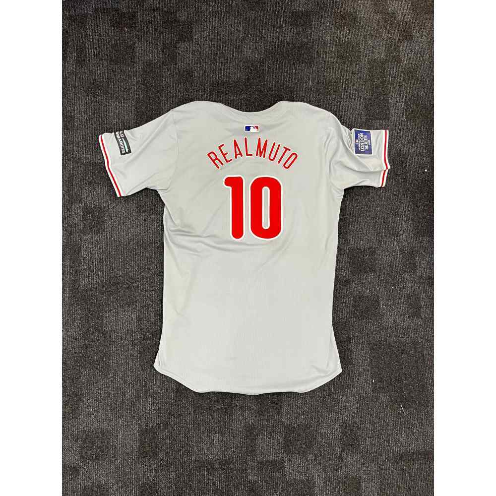 2024 London Series - NYM vs. PHI (6/8/24) - Game-Used Jersey - JT Realmuto | Philadelphia ...