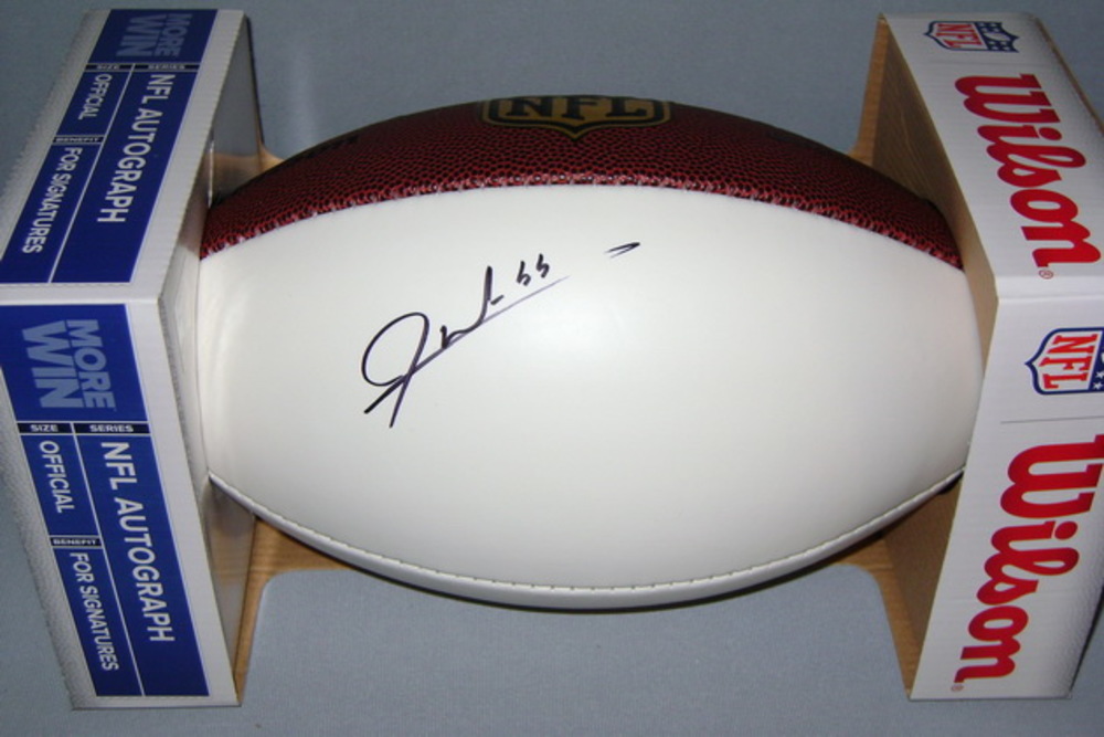 NFL - JODY WEBB SIGNED PANEL BALL | The official auction site of the ...