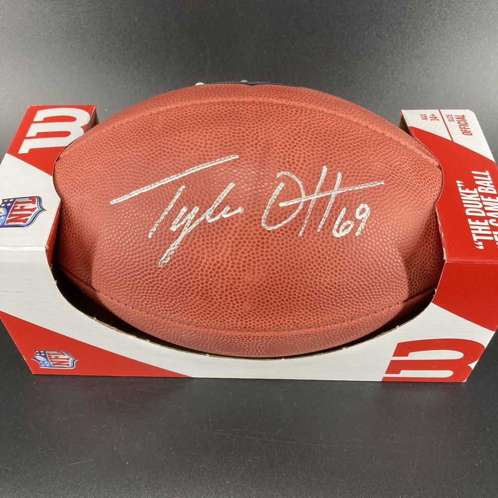 NFL - Seahawks Tyler Ott Signed Authentic Football | The official ...
