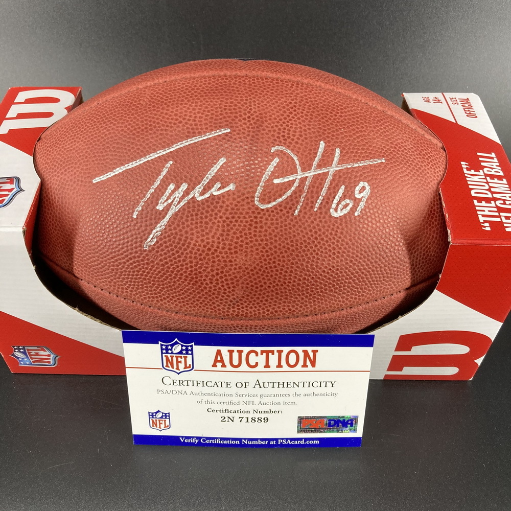 NFL - Seahawks Tyler Ott Signed Authentic Football | The official ...