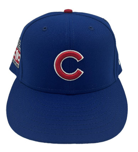 Ryan Flaherty Game-Used Cap - Hall of Fame Weekend - Cubs at White Sox ...