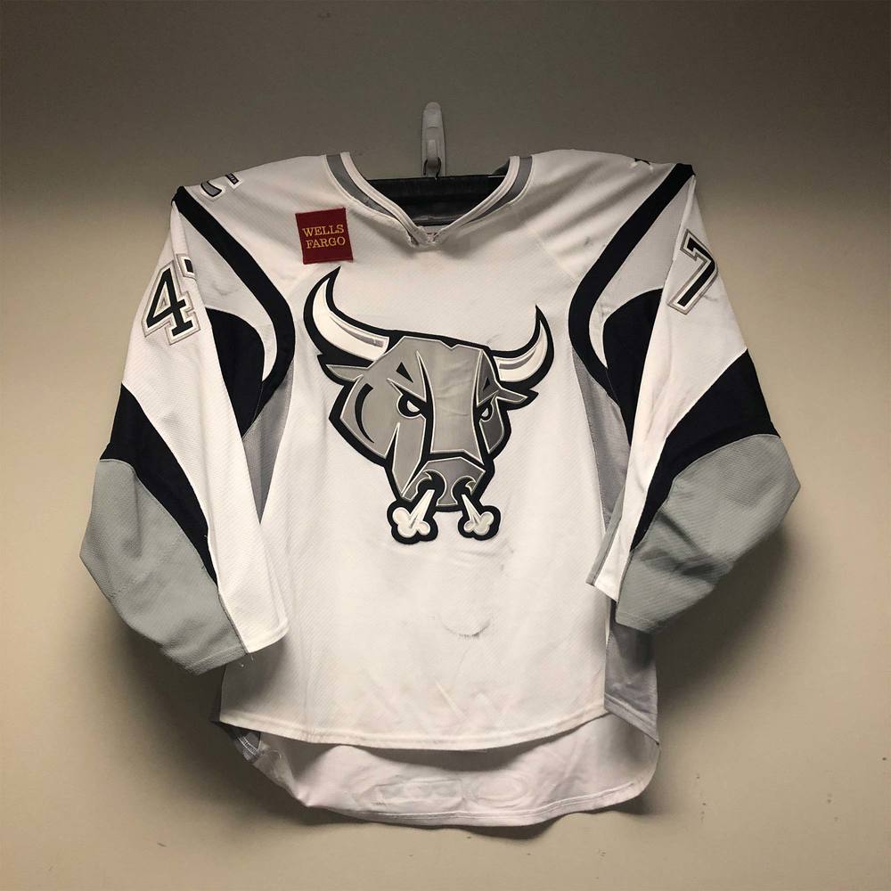 AHL Authentic - San Antonio Rampage Jersey Worn and Signed by #47 Ryan ...