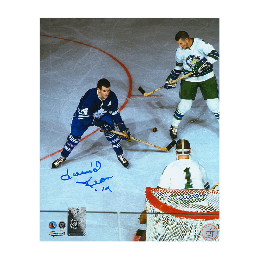 Dave Keon Toronto Maple Leafs Autographed Overhead vs Seals 8x10 Photo ...