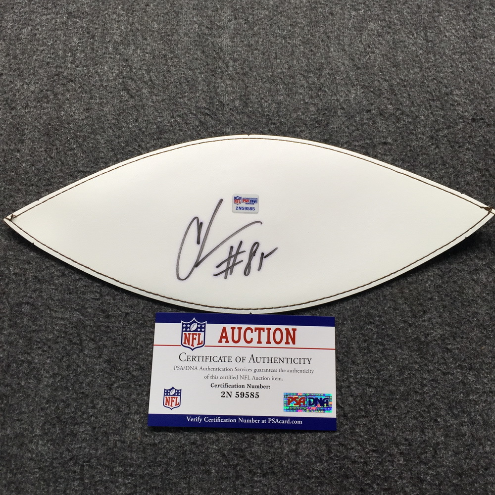 NFL - Bengals Chad Johnson Signed White Panel | The official auction ...
