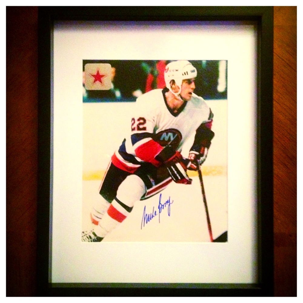 Mike Bossy Autographed New York Islanders Licensed 8x10 Photo - NHL ...