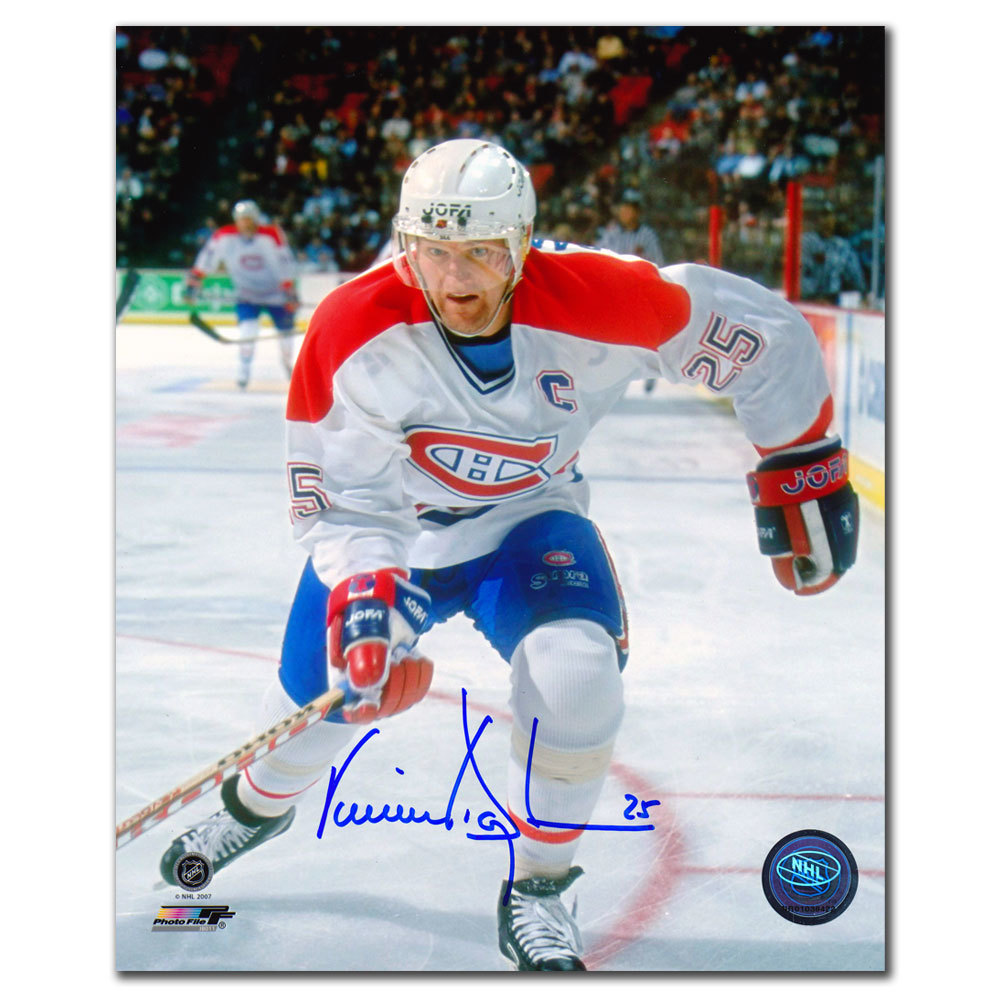 Vincent Damphousse Montreal Canadiens Breakout Autographed 8x10 - NHL ...