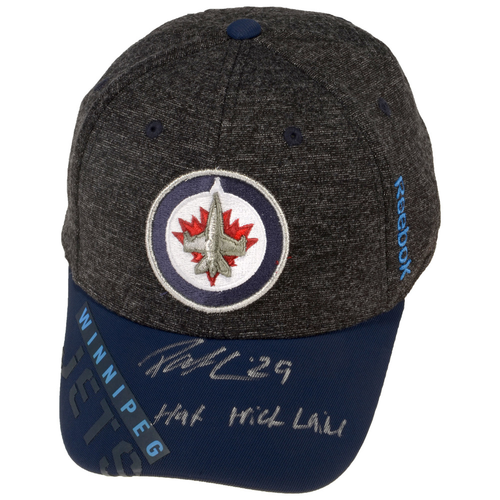 Patrik Laine Winnipeg Jets Autographed Cap with Hat Trick Laine ...