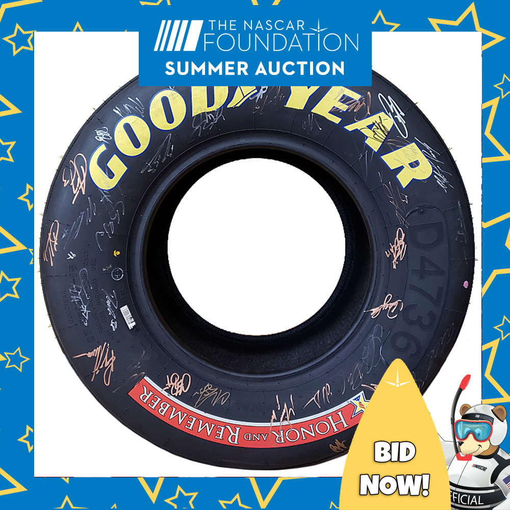 2019 Coca-Cola 600 Honor and Remember/Goodyear Tire - Fanatics Auctions ...