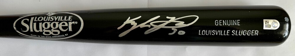 Kyle Tucker Autographed Louisville Slugger Bat | MLB Auctions