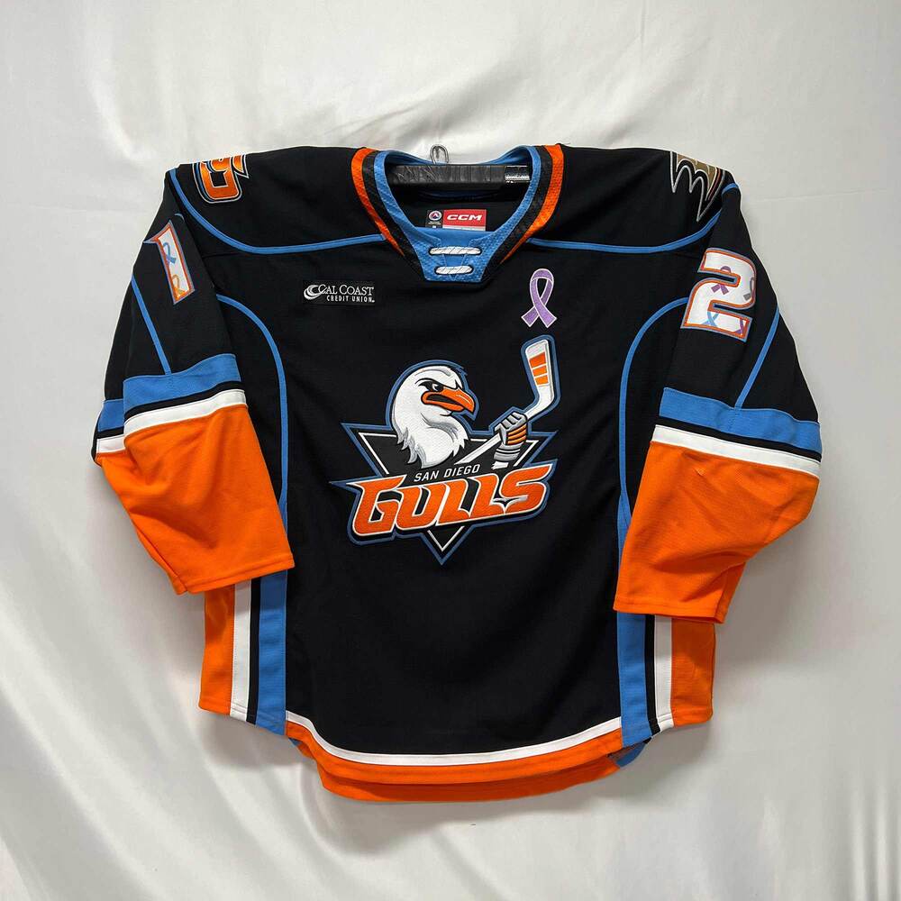 AHL Authentic - 2023-24 San Diego Gulls 'Gulls Fight Cancer' Jersey ...