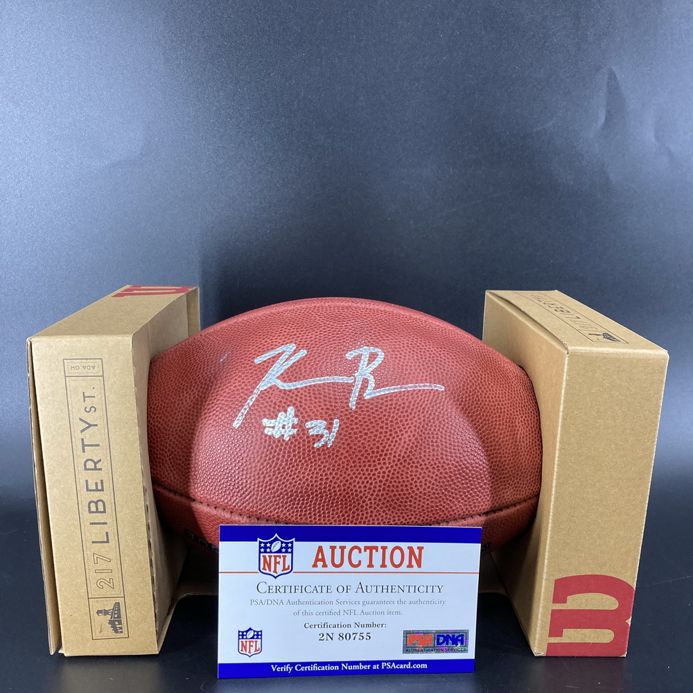 NFL - Titans Kevin Byard Signed Authentic Football with Pro Bowl Logo ...