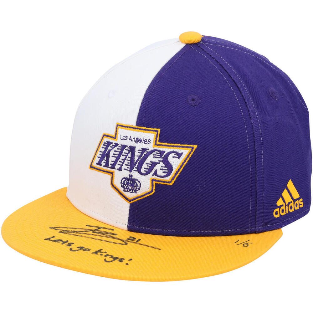 Jordan Spence Los Angeles Kings Autographed Reverse Retro Snapback Cap ...