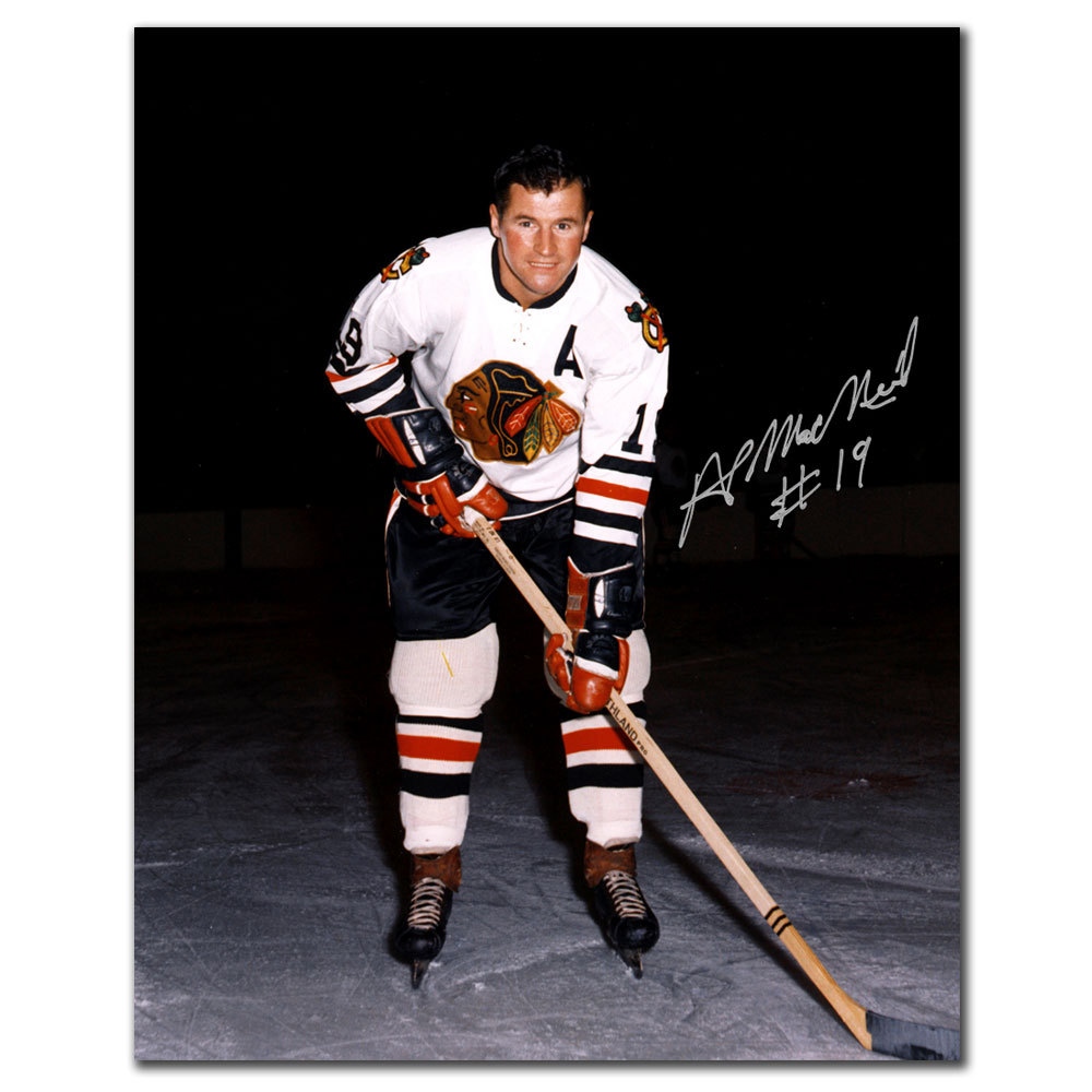 Al MacNeil Chicago Blackhawks Autographed 8x10 - NHL Auctions