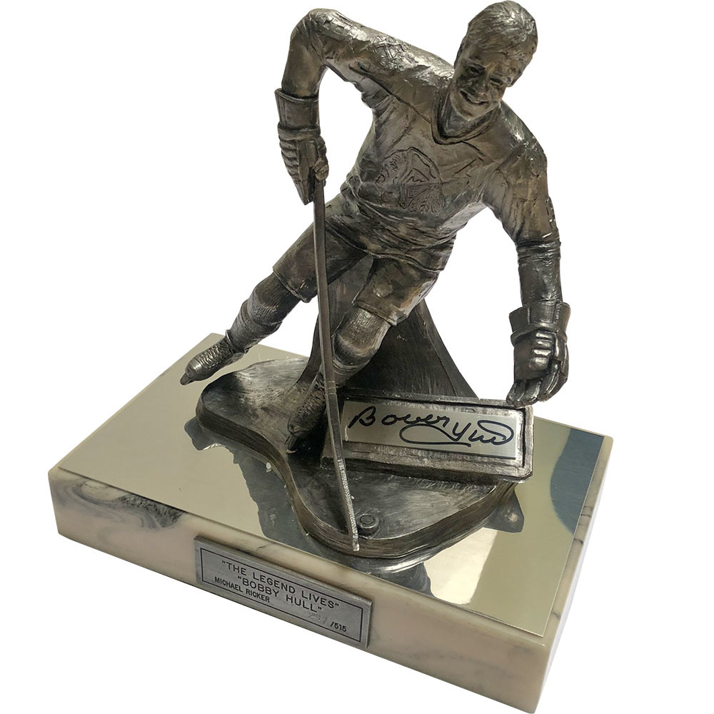 Bobby Hull Autographed Limited-Edition Statue - Given to Gordie Howe ...
