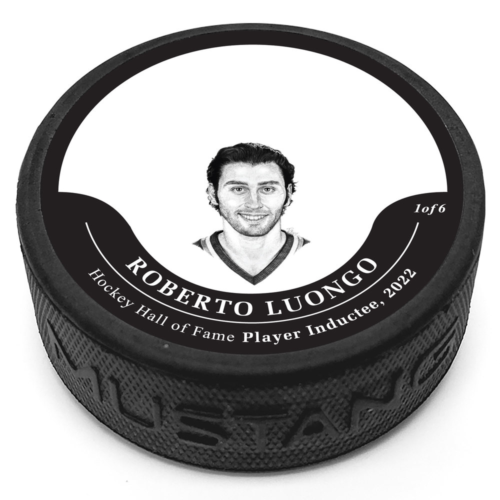 Roberto Luongo Autographed Legends Line Honoured Member Puck - Limited ...