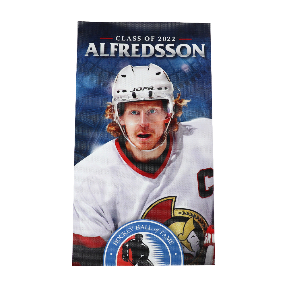 Daniel Alfredsson Autographed Honoured Member Banner Proof - Limited ...