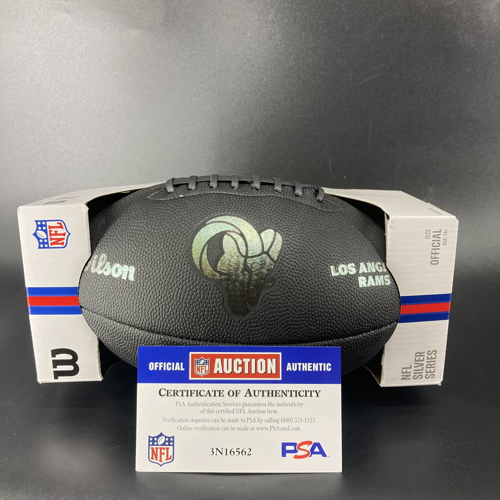 NFL - Rams Terrance Ferguson Signed Black Composite Silver Series ...