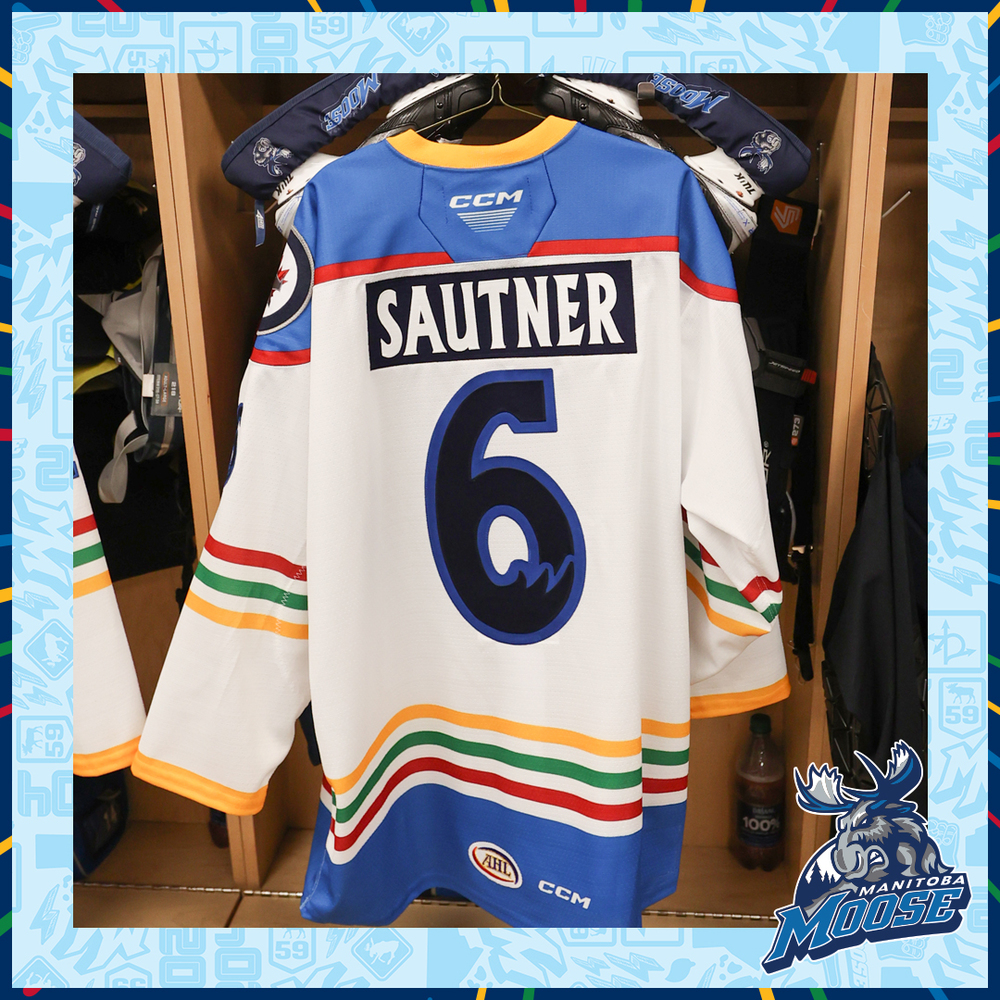 ASHTON SAUTNER Game Worn Autism Acceptance Jersey - NHL Auctions