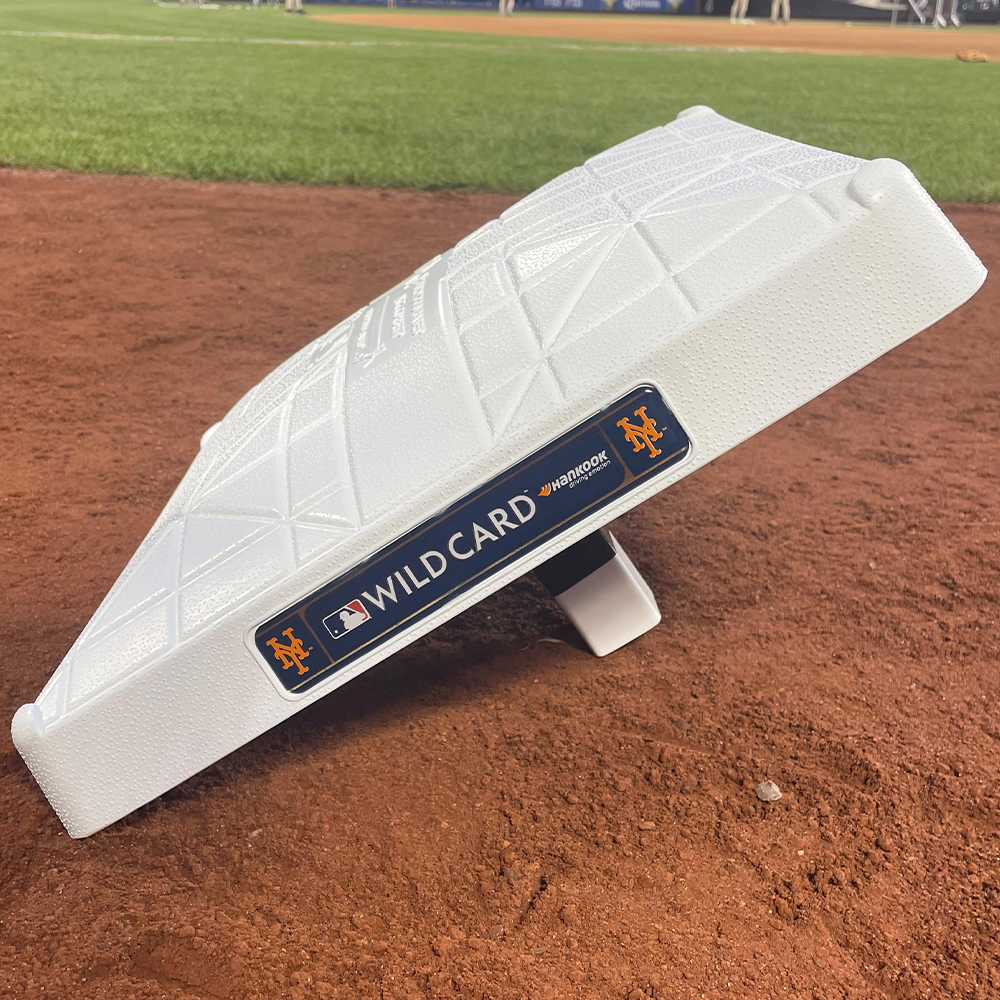 Game Used Base - 2022 Wild Card Game 1 - 1st Base, 1st Inning - Mets vs ...