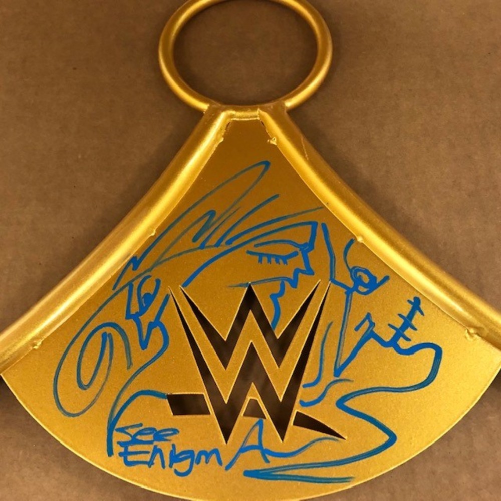 Jeff Hardy SIGNED Replica Title Hanger | WWE Auction