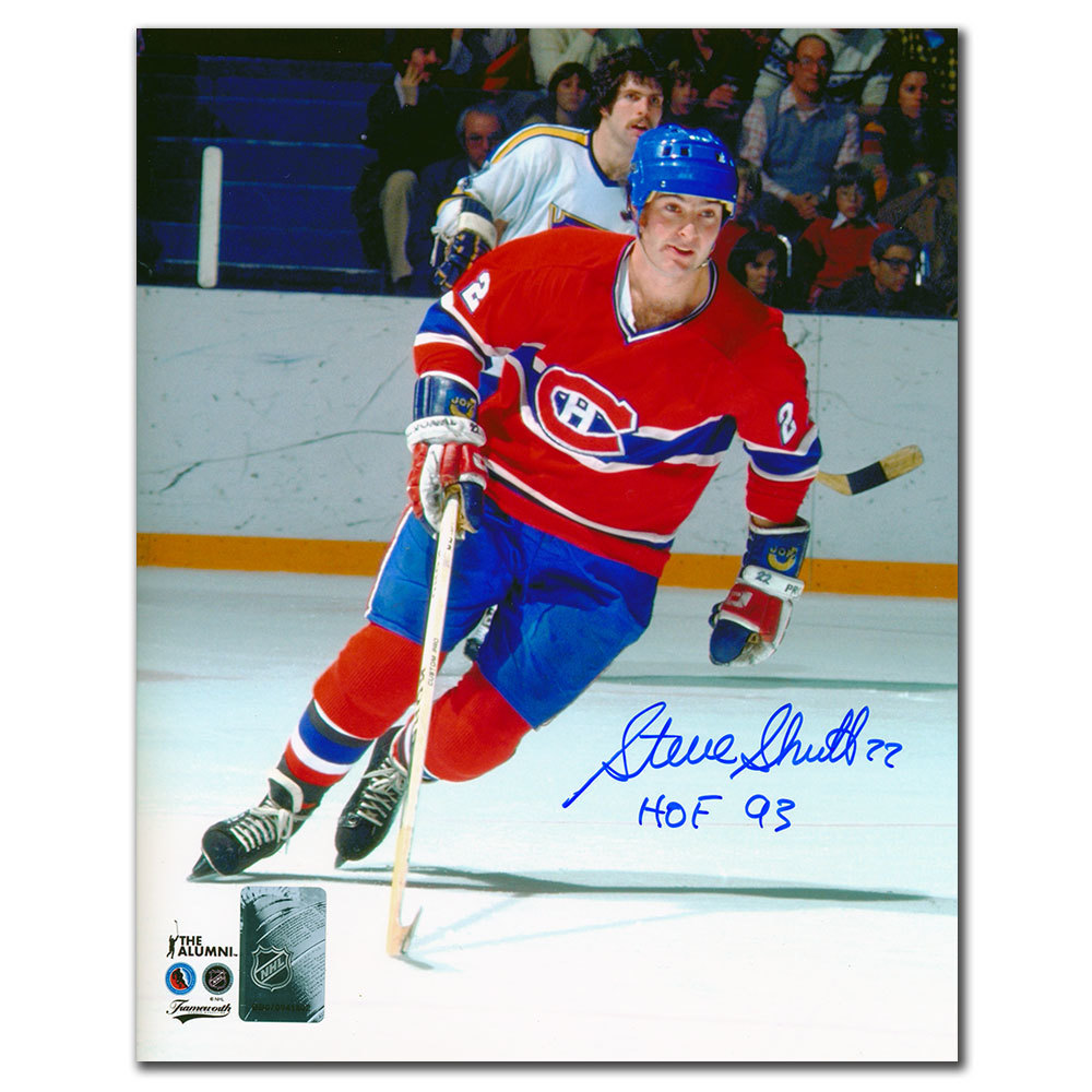 Steve Shutt Montreal Canadiens HOF Autographed 8x10 - NHL Auctions