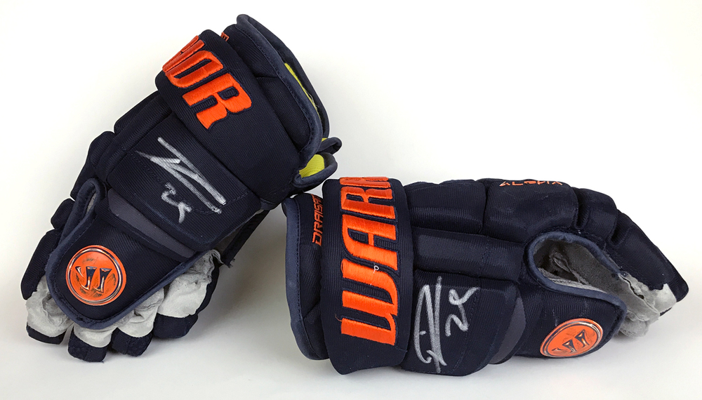 Leon Draisaitl #29 - Autographed 2019-20 Edmonton Oilers Game-Worn ...