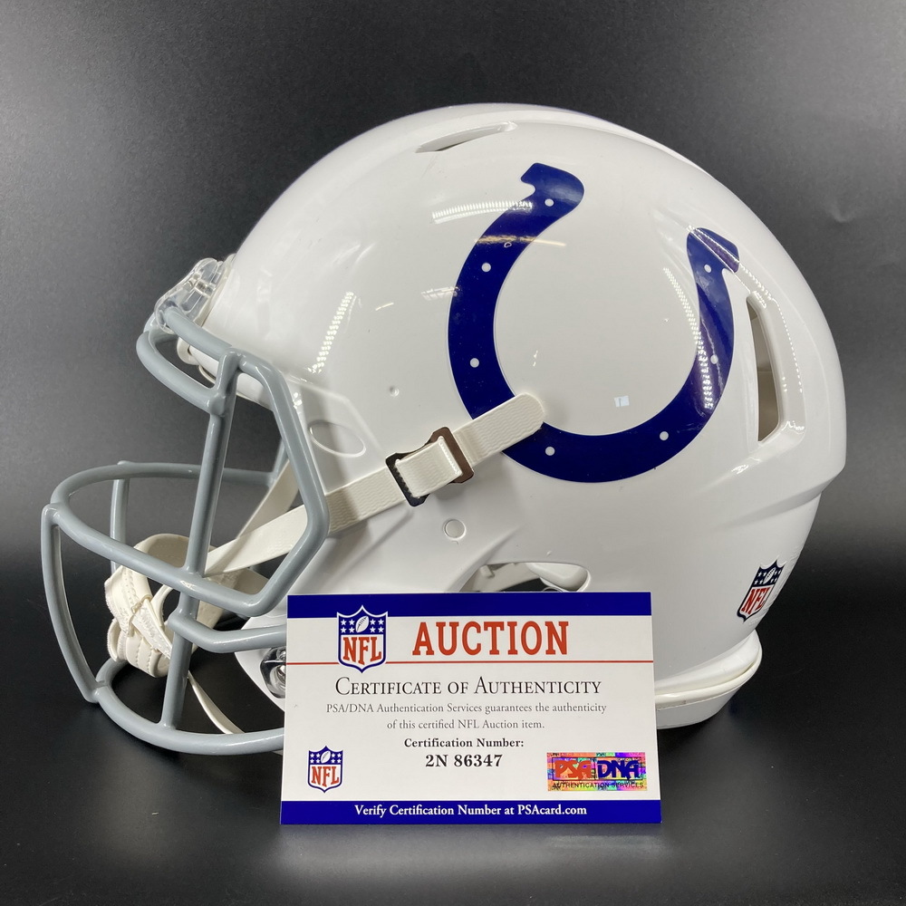 NFL - Colts Alec Pierce signed speed helmet | The official auction site ...