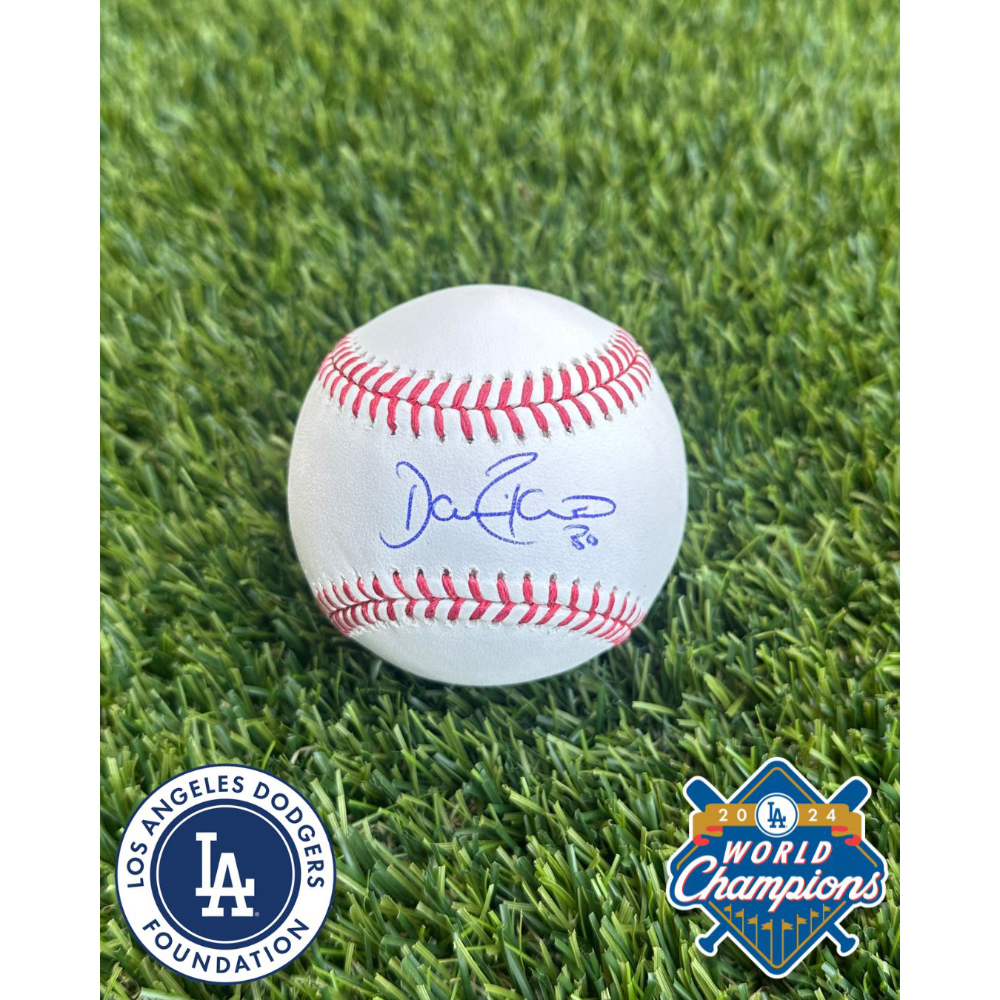 Dave Roberts Autographed and Authenticated Baseball | Los Angeles ...