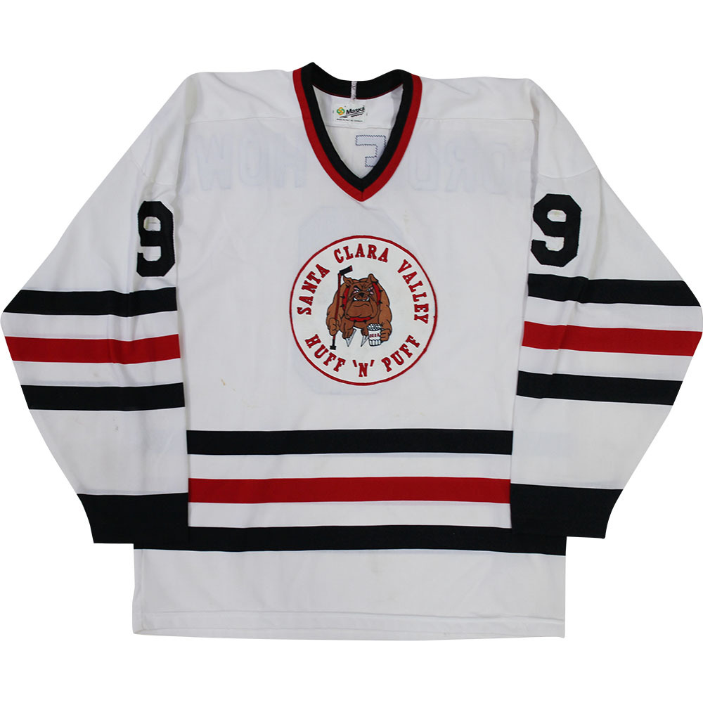 Gordie Howe's Santa Clara Valley Huff 'N' Puff Jersey - NHL Auctions