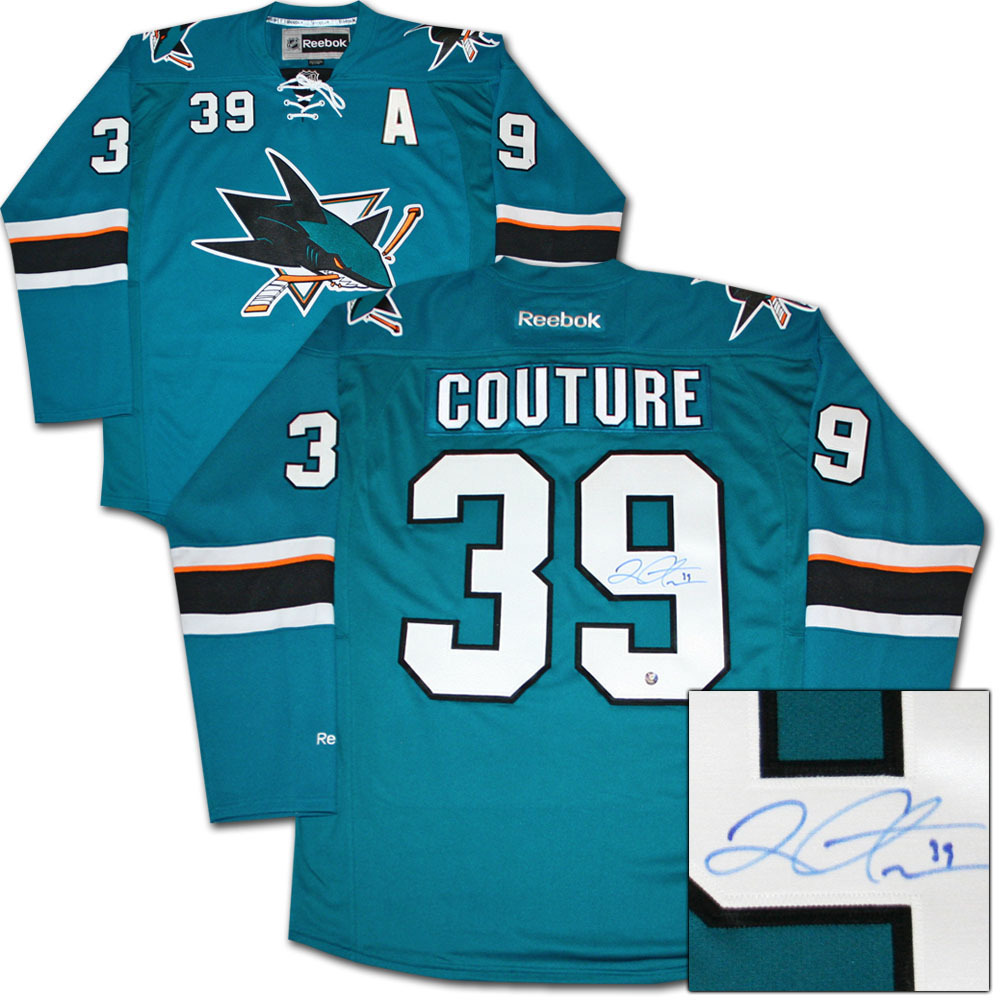 Logan Couture Autographed San Jose Sharks Jersey - NHL Auctions