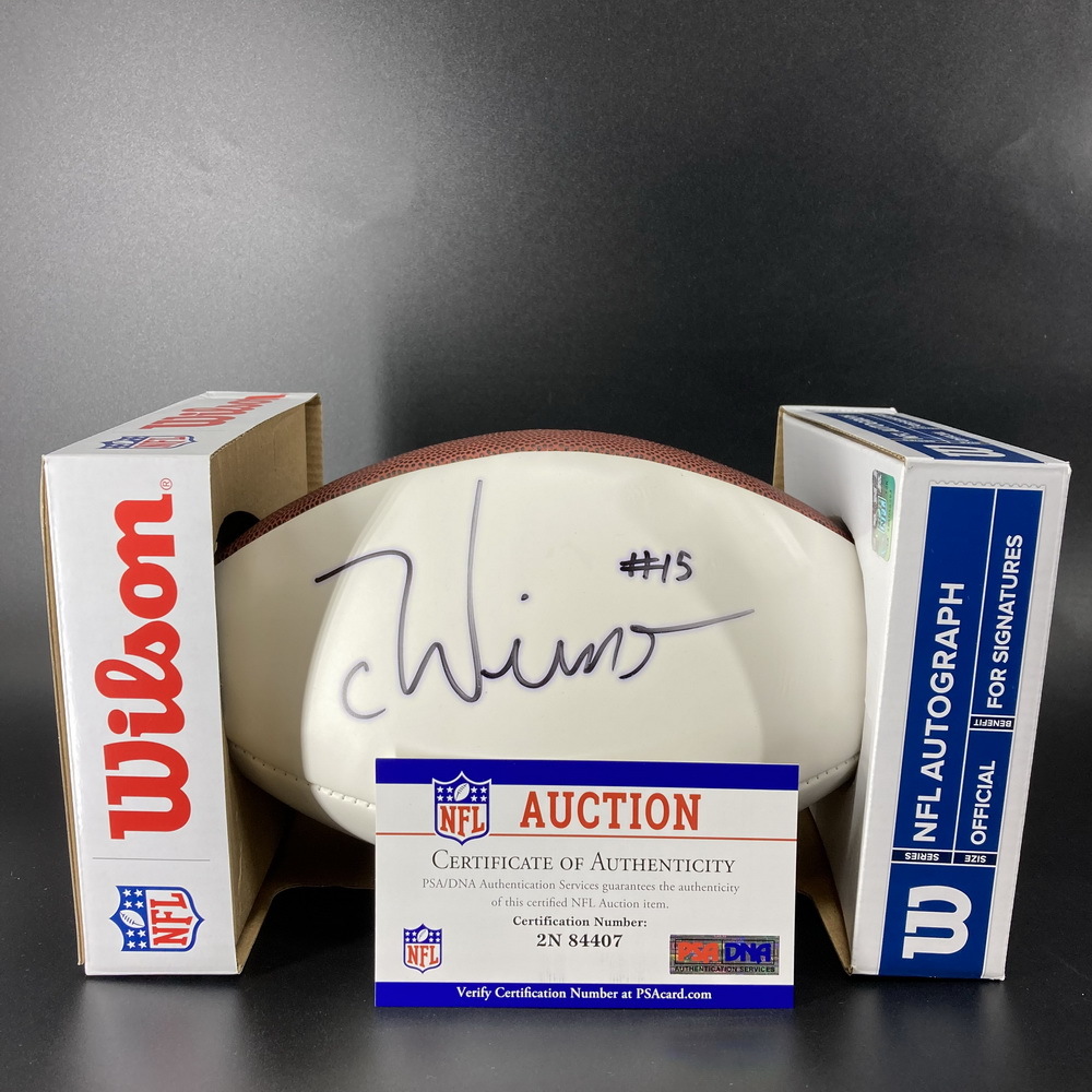 Patriots - Chase Winovich Signed Panel Ball | The official auction site ...
