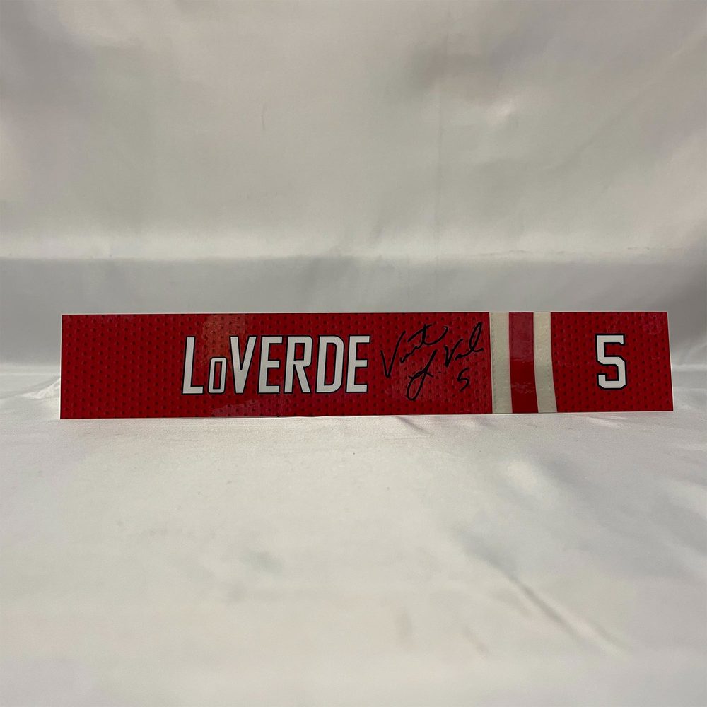 AHL Authentic - 2020-21 Hartford Wolf Pack Locker Room Nameplate Signed ...