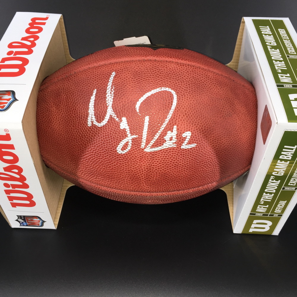 NFL - Steelers Mason Rudolph Signed Authentic Football | The official ...