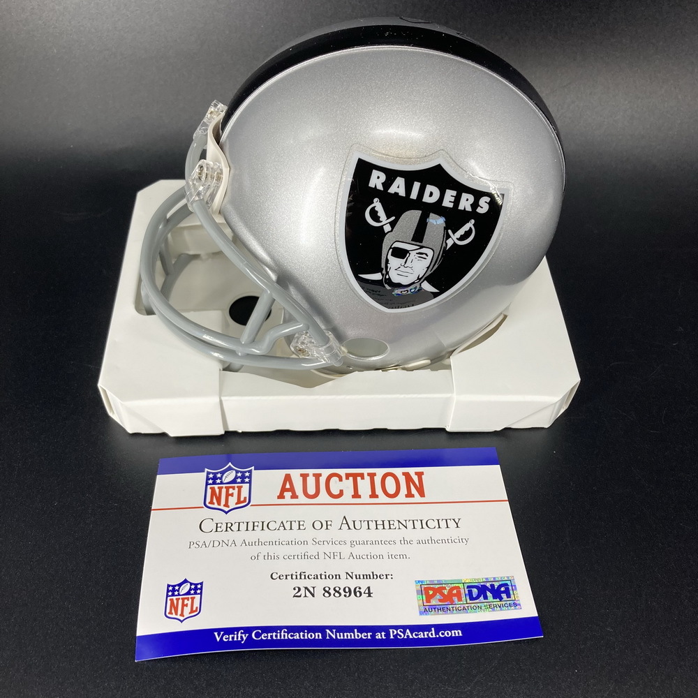HOF - Raiders Dave Casper Signed Mini Helmet | The official auction ...