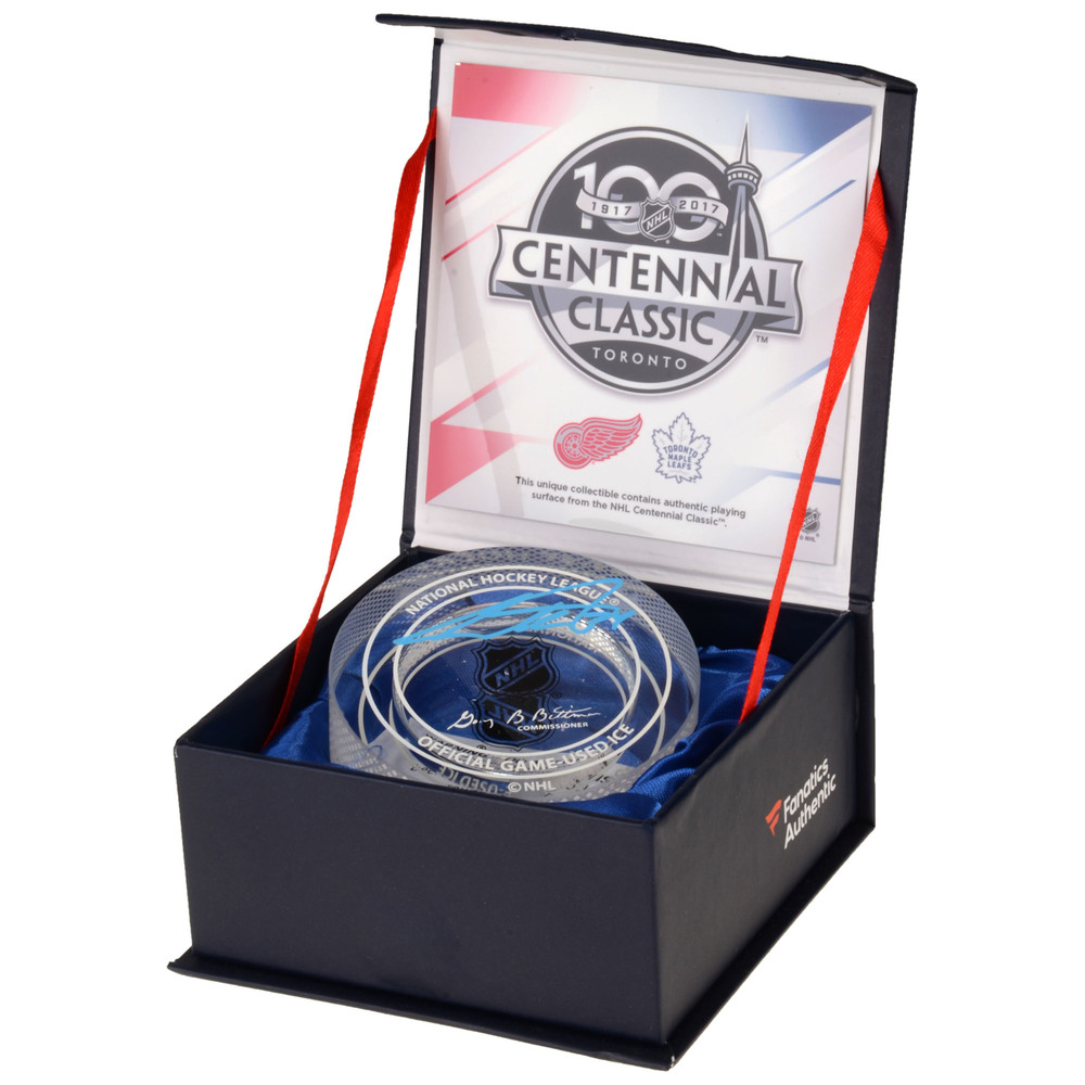 Auston Matthews Toronto Maple Leafs Autographed 2017 Centennial Classic ...