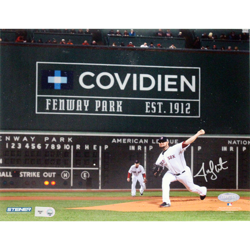 Jon Lester Autographed '2013 World Series Pitching at Fenway' 8x10 ...