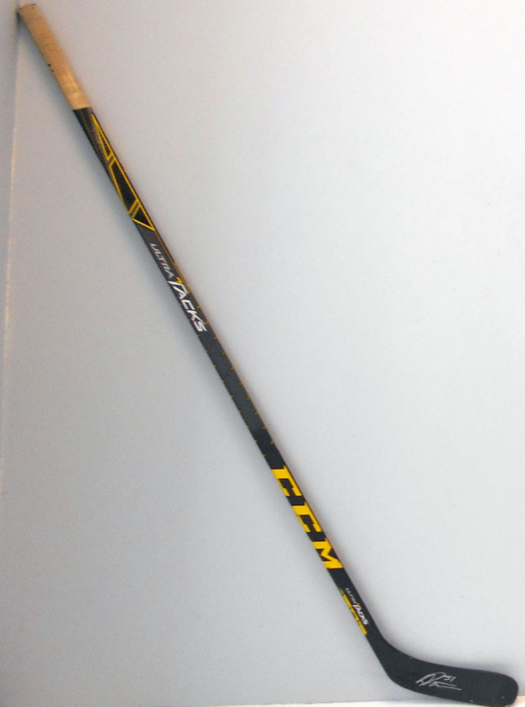 #51 Derrick Pouliot Game Used Stick - Autographed - Pittsburgh Penguins ...