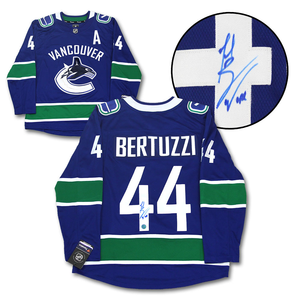 Todd Bertuzzi Vancouver Canucks Autographed Fanatics Hockey Jersey ...