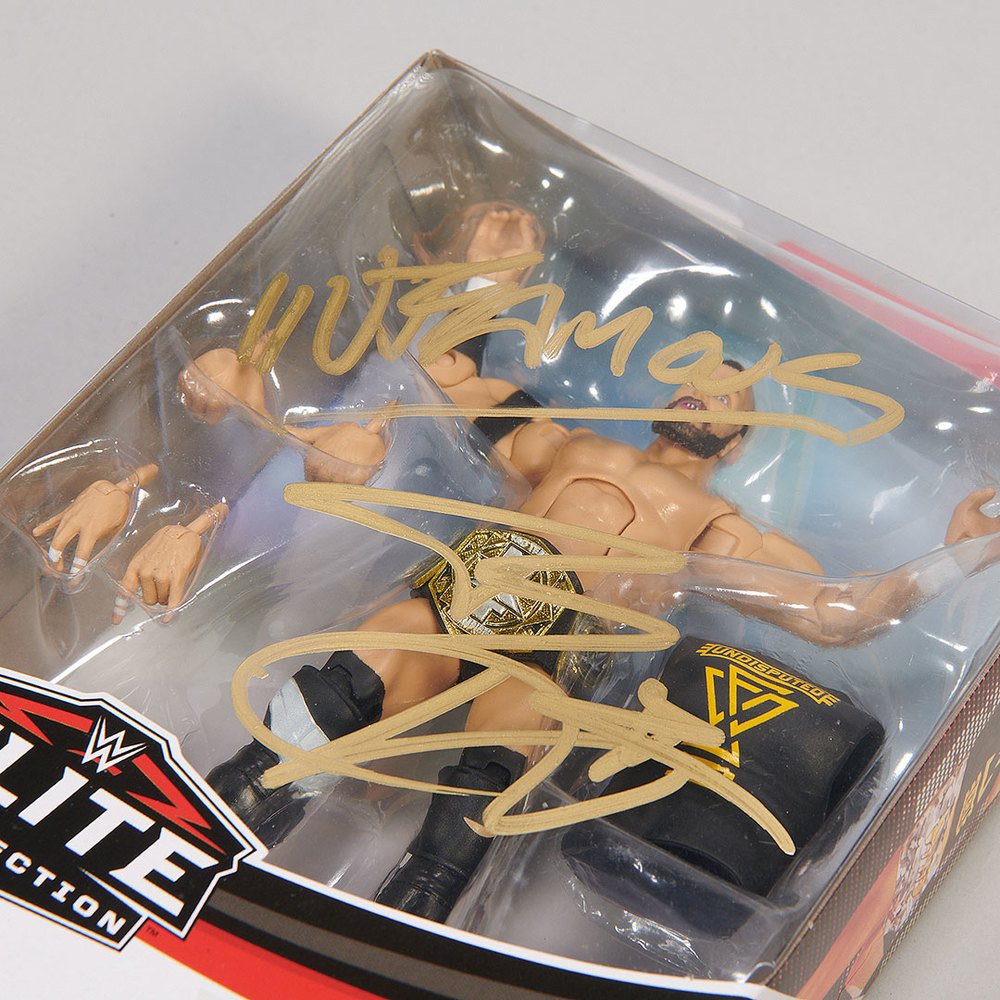 Bobby Fish SIGNED WWE Elite 79 Action Figure | WWE Auction