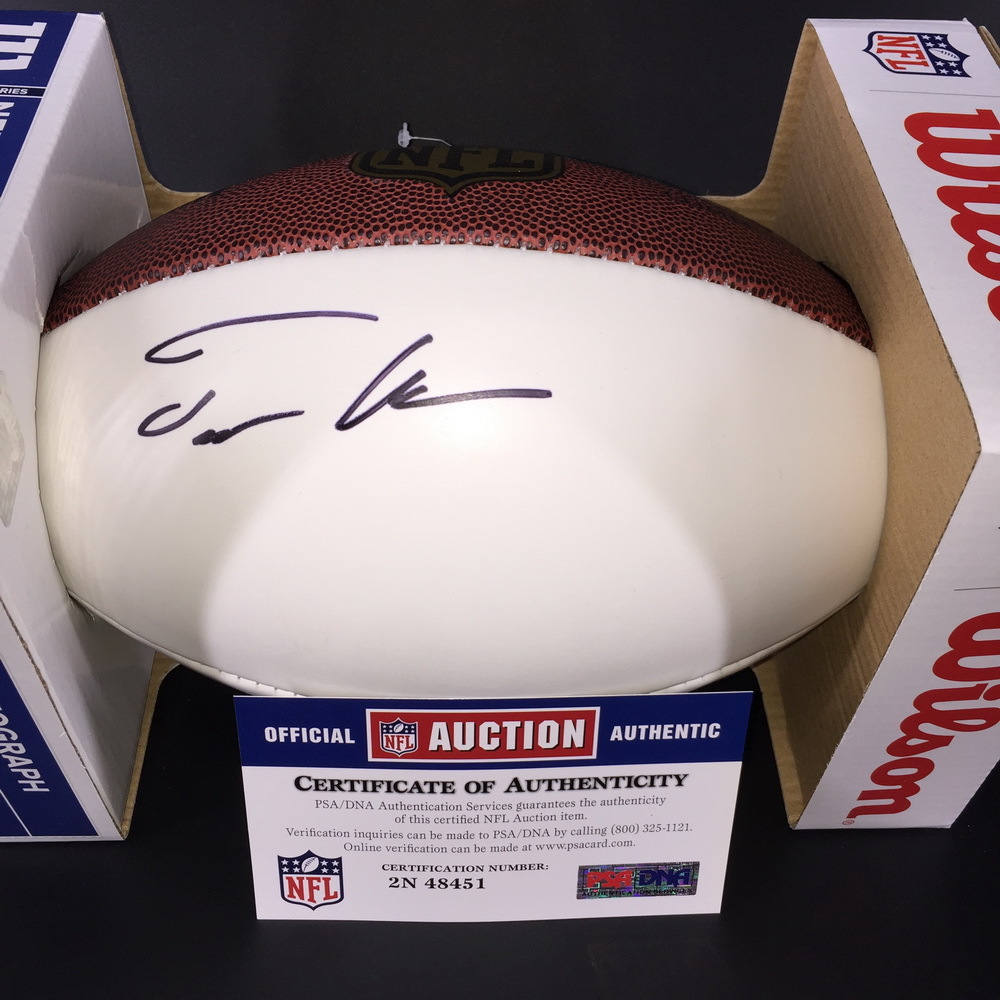 NFL - Redskins Troy Apke Signed Panel Ball | The official auction site ...