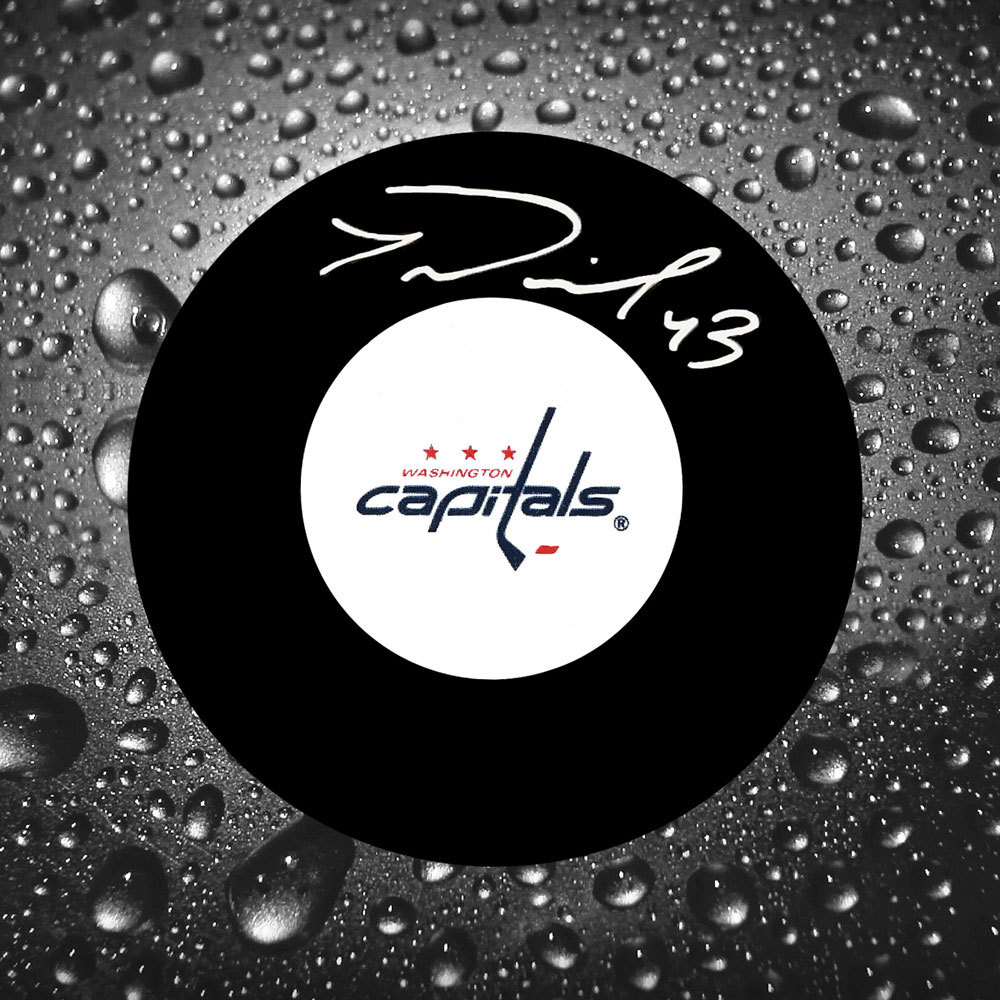 Tom Wilson Washington Capitals Autographed Puck - NHL Auctions