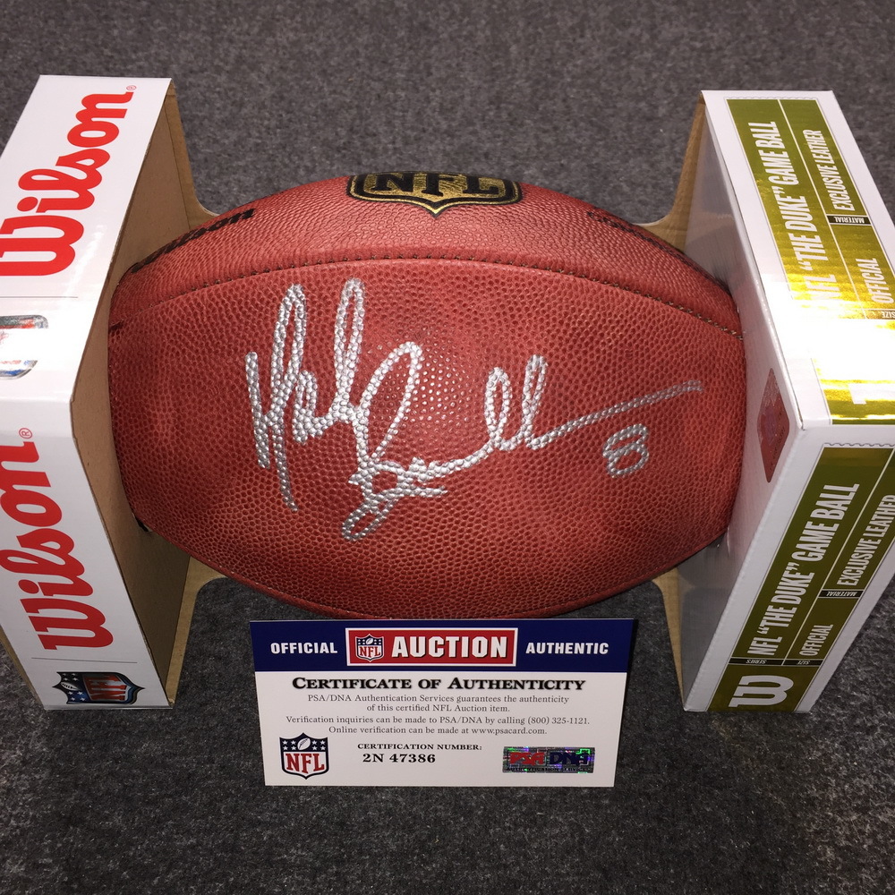 NFL - Jaguars Mark Brunell signed authentic football | The official ...