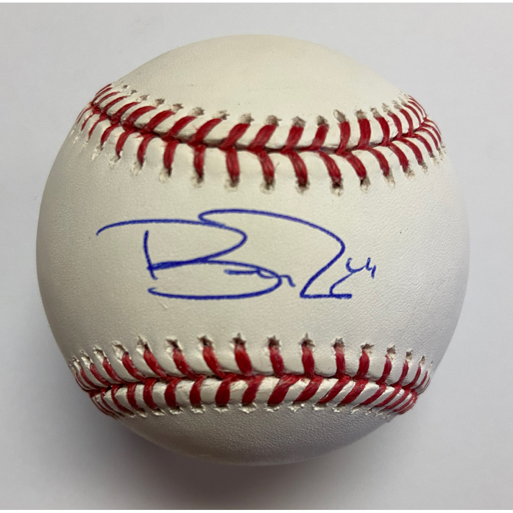 Brad Peacock Autographed Authentic Baseball | MLB Auctions