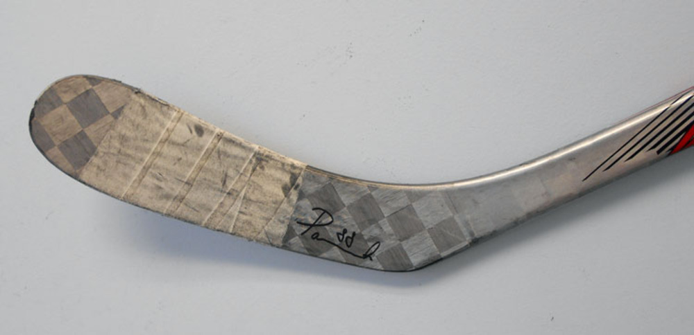 #88 David Pastrnak Game Used Stick - Autographed - Boston Bruins - NHL ...